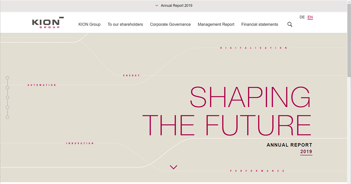 Annual Report | KION GROUP AG - Home